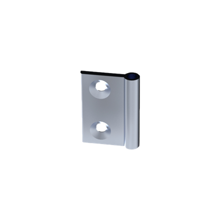 Detachable metal hinges + screws | EASI-Spare
