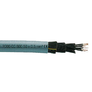 Flexible multi-conductor electric cable shielded or unshielded | EASI-Spare