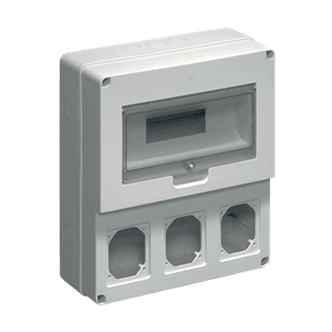 Modular electric distribution enclosures outdoor IP65 | EASI-Spare